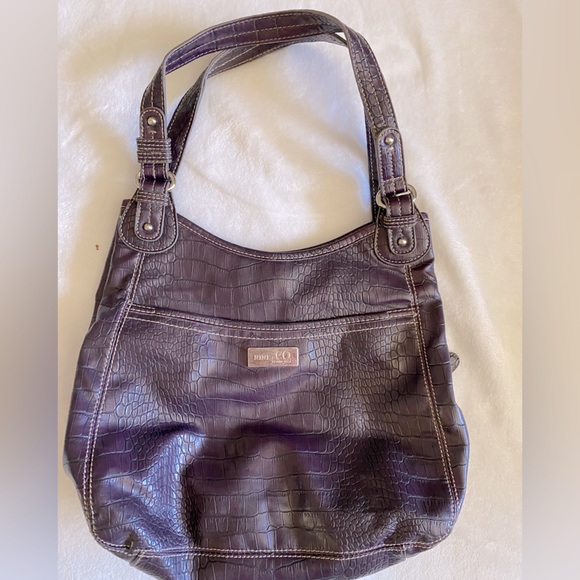 Nine & Co. | Bags | Nine Co Handbag Deep Purple | Poshmark
